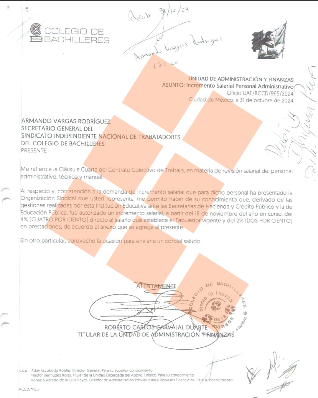 Emplaza A Huelga Sindicato Del Colegio De Bachilleres Piden Aumento